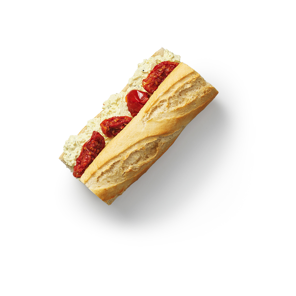 Egg Mayo & Roasted Tomato Breakfast Baguette - Pret A Manger
