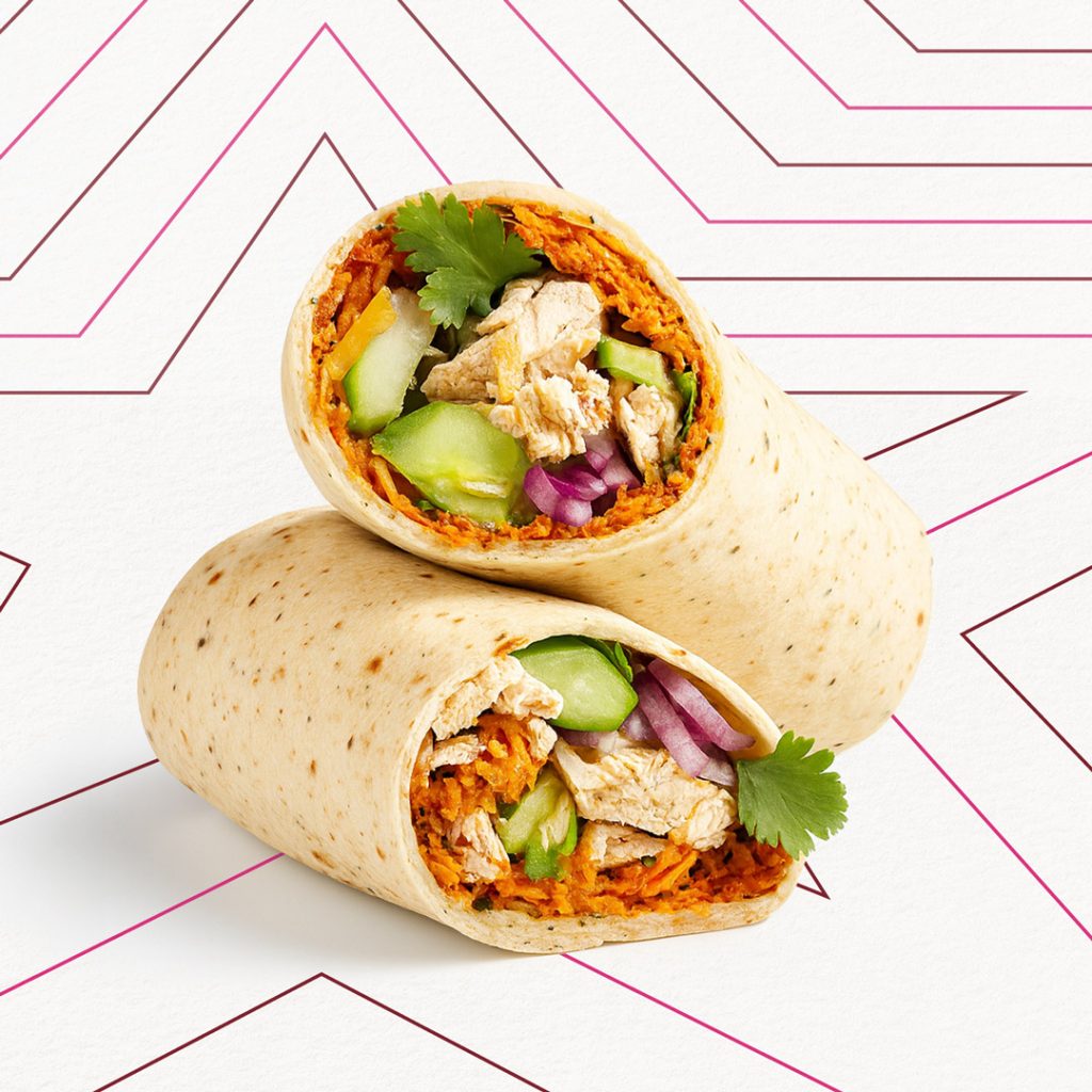 Korean Chicken Wrap - Pret A Manger